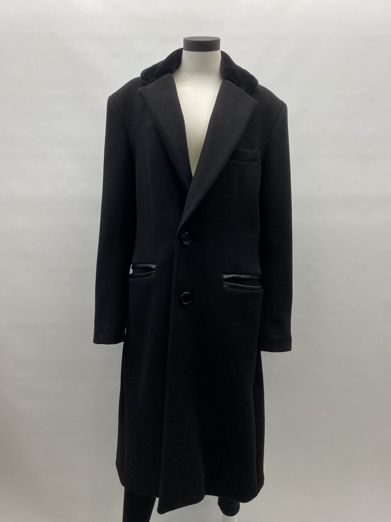 Long wool coat with beaver collar | Samuel Manteaux 1958